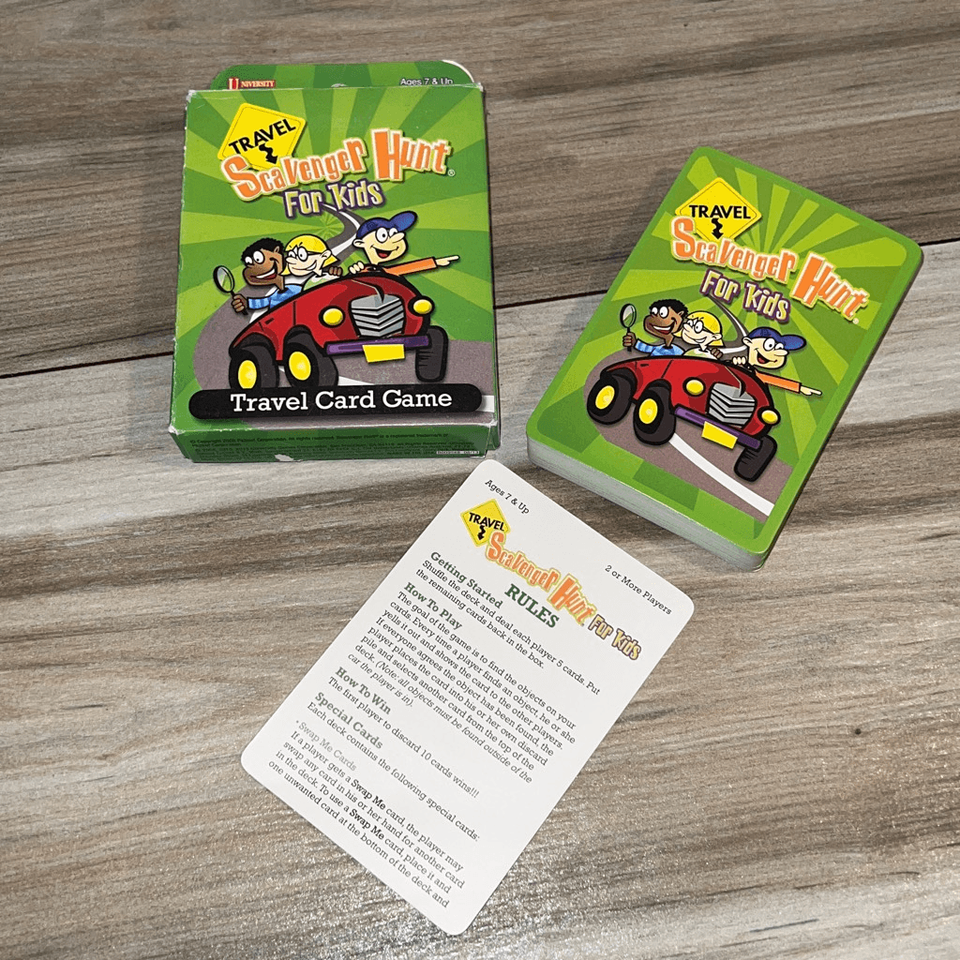 Briarpatch Scavenger Hunt For Kids Travel Card Game Ages 7+ | eBay