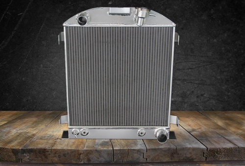 3 ROW/CORES ALL ALUMINUM RADIATOR FIT 1932 FORD HIGH BOY CHEVY ENGINE ...