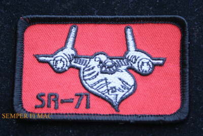 SR-71 MACH 3+ BLACKBIRD NASA PATCH US AIR FORCE PIN UP SKUNK WORKS ...