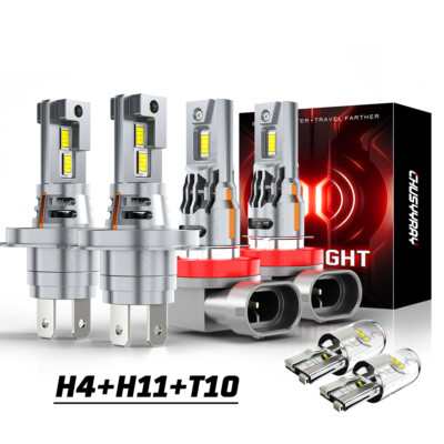 Combo LED Headlight Kit For Mini Cooper R56 2007-13 Hi-Low Beam Fog ...