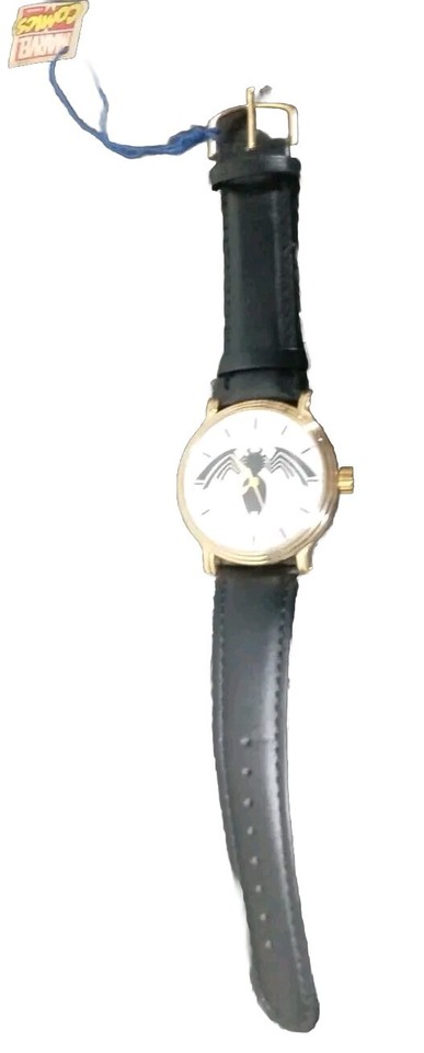 Marvel Venom Logo Wrist Watch + Leather Strap Spider-Man | eBay