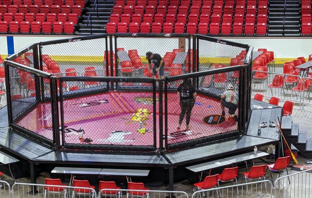 Inside Mma Cage UFC Regel Octagon MMA Kooi