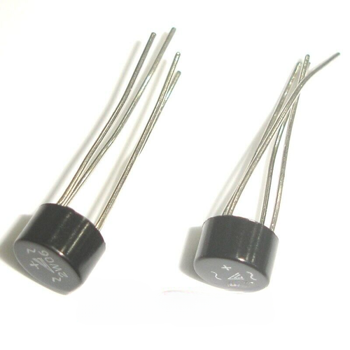 20 PCS 2W06 DIP-4 2A 600V Diode Bridge Rectifier Full Wave Rectifier ...