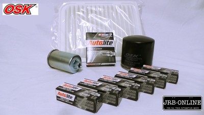 FORD FG 4.0L FALCON, UTE, RTV, AIR OIL FUEL FILTER SPARK PLUGS KIT 05/ ...