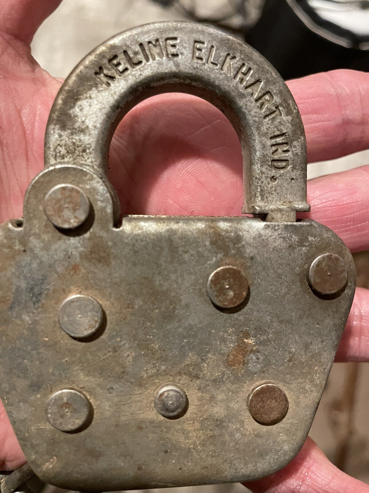 Vintage Keline Railroad Lock, AT & Santa Fe - Atchison Topeka & Santa ...