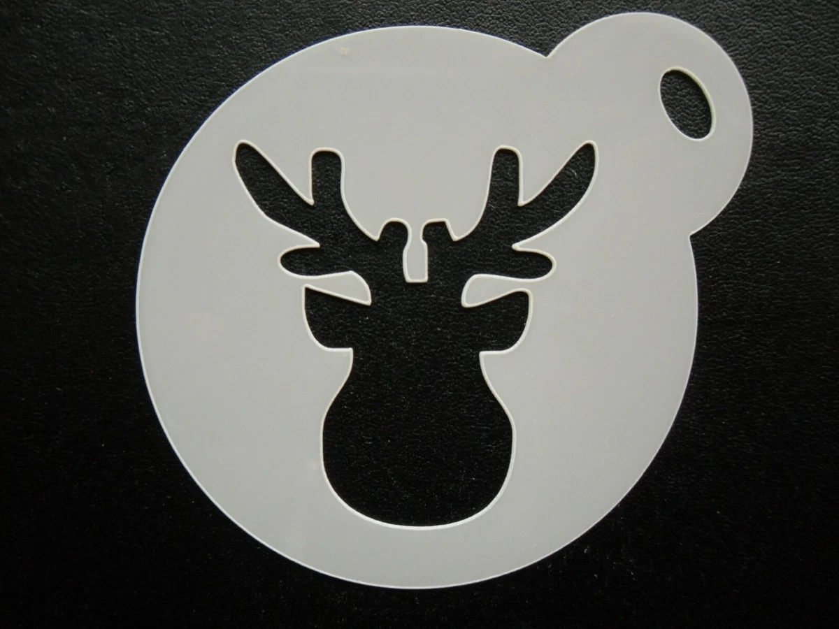 Reindeer Head Outline