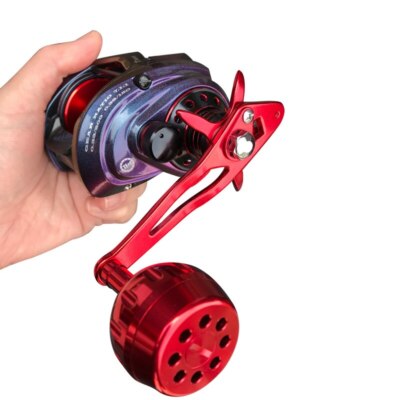 Slow Pitch Jigging Reel 17kg Fiber Drag 7.1:1 Shore Fishing Reel ...