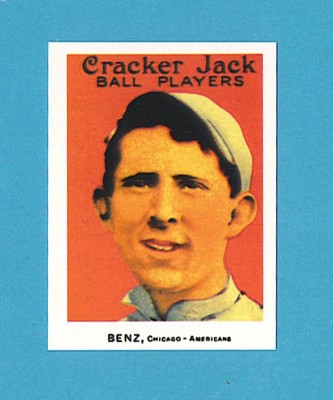 1915 Cracker Jack Reprint Singles: Joseph Benz #175 Chicago American ...