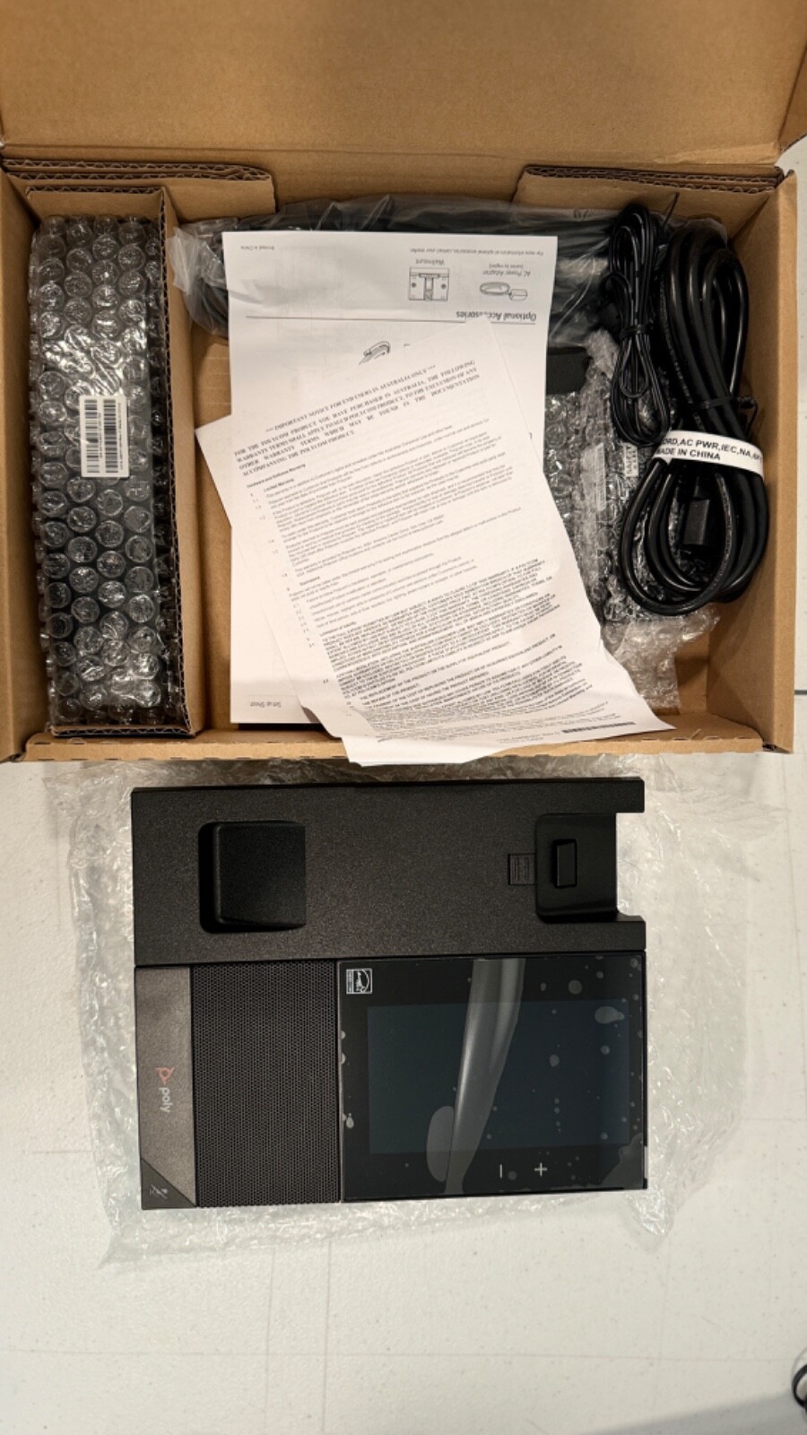 Poly CCX 500 VOIP Desk Phone - (Not Teams Version, Includes PSU) | eBay