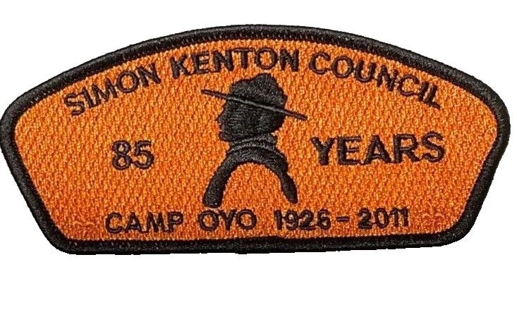 Boy Scout Simon Kenton Council Camp Oyo 85 Years 2011 CSP SA-226 | eBay