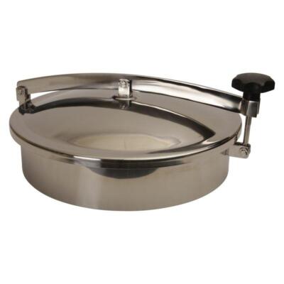 Round Tank Manhole | 18 inch Silicone - Sanitary SS304 (2 Pack) | eBay