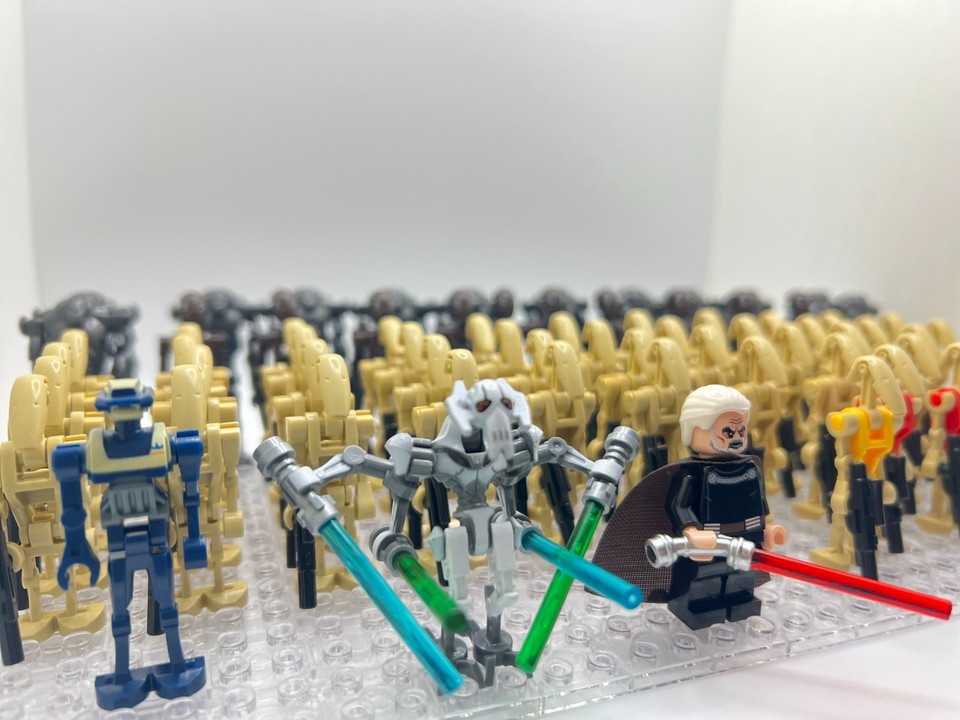 Star Wars Custom Droid Army Builder Bundle – Grievous, Dooku, Tactical ...