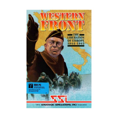 Strategic Simulations, Inc. - Western Front - The Liberation of Europe ...