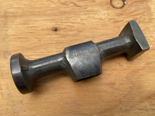 Vintage Bonney Twin Faced Auto Body Hammer Head No Handle 4 Inch Head ...