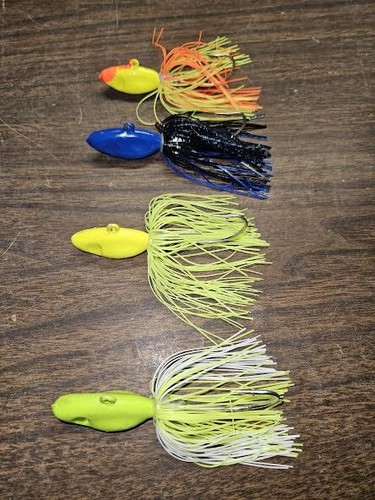 10 pack "H" Minnow Jig Heads Lure Striper Cobia Fresh/Saltwater ...