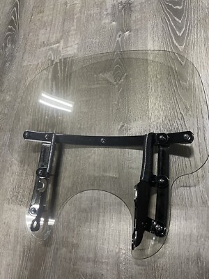 Harley Davidson Ventilator Quick Release Compact Windshield 15” Clear ...