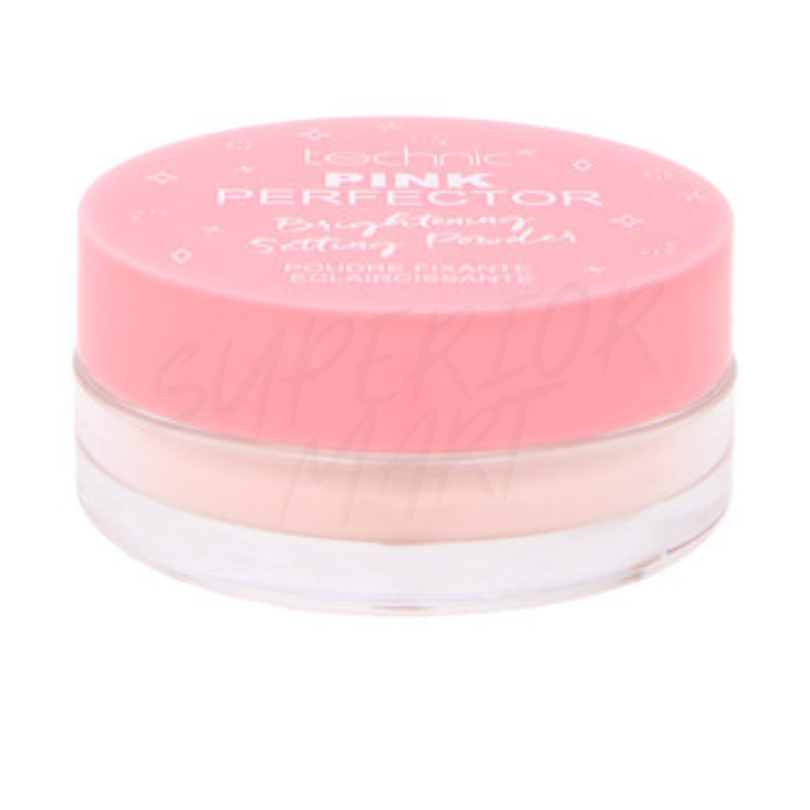Technic Pink Perfector Loose Powder Setting Brightening & Blurring Face ...