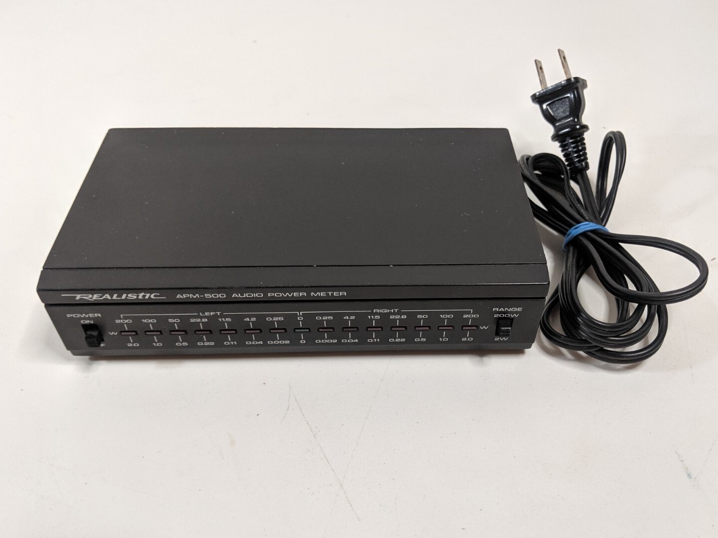 Realistic Apm-500 Audio Power Meter 200 Watt 42-2107 for sale online | eBay