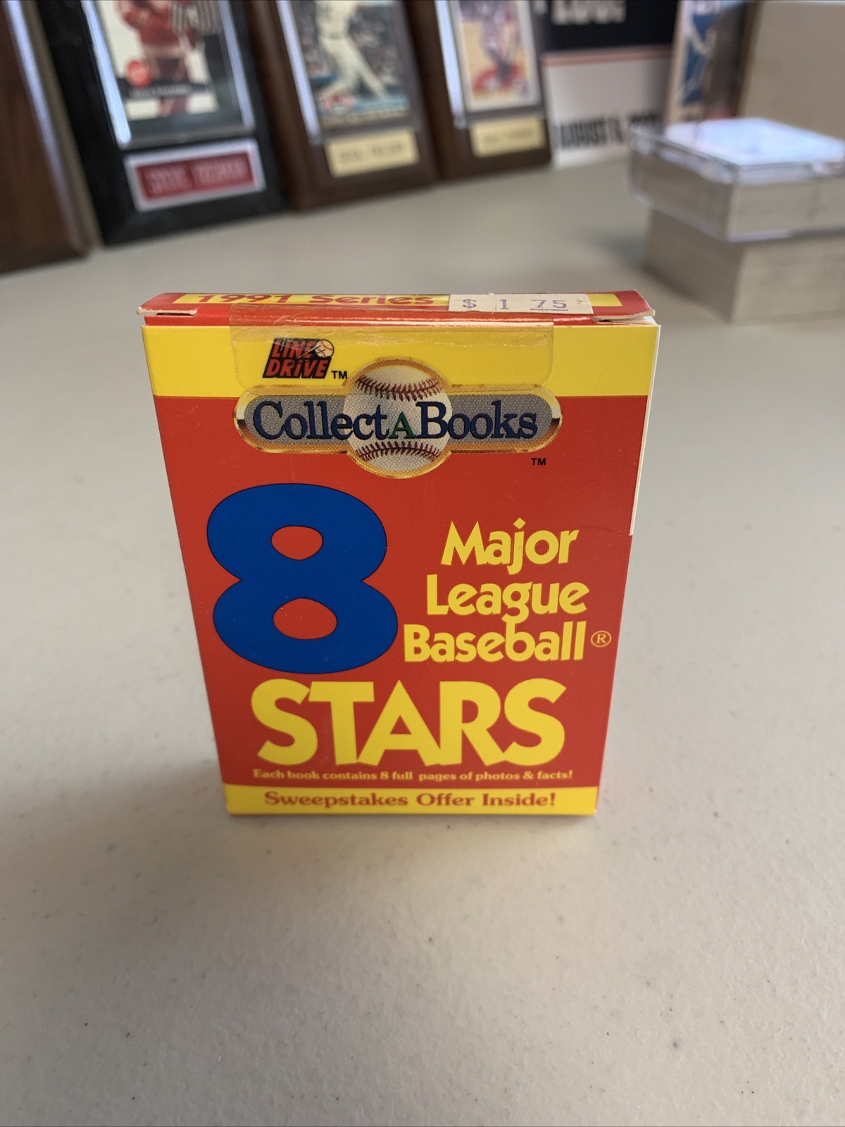 1991 Baseball Line Drive (Collect-A-Books) Sealed Box/Packs of (8 ...