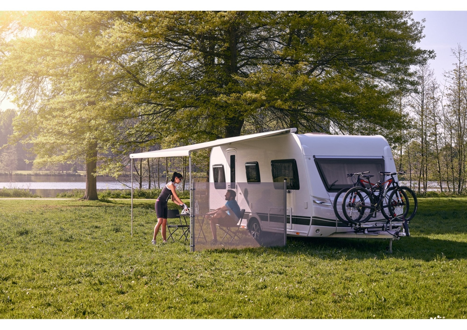 Thule Omnistor 5200 Awning Windscreen 3x1.5m - Grey (306456) for sale ...