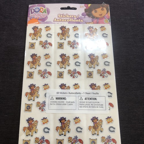 dora the explorer Stickers Autocollants Ages 3+ | eBay
