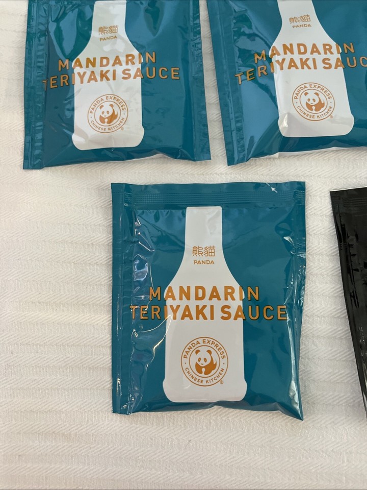 21 Panda Express Sauce Packets Sweet Sour Chili Soy Mandarin Teriyaki ...