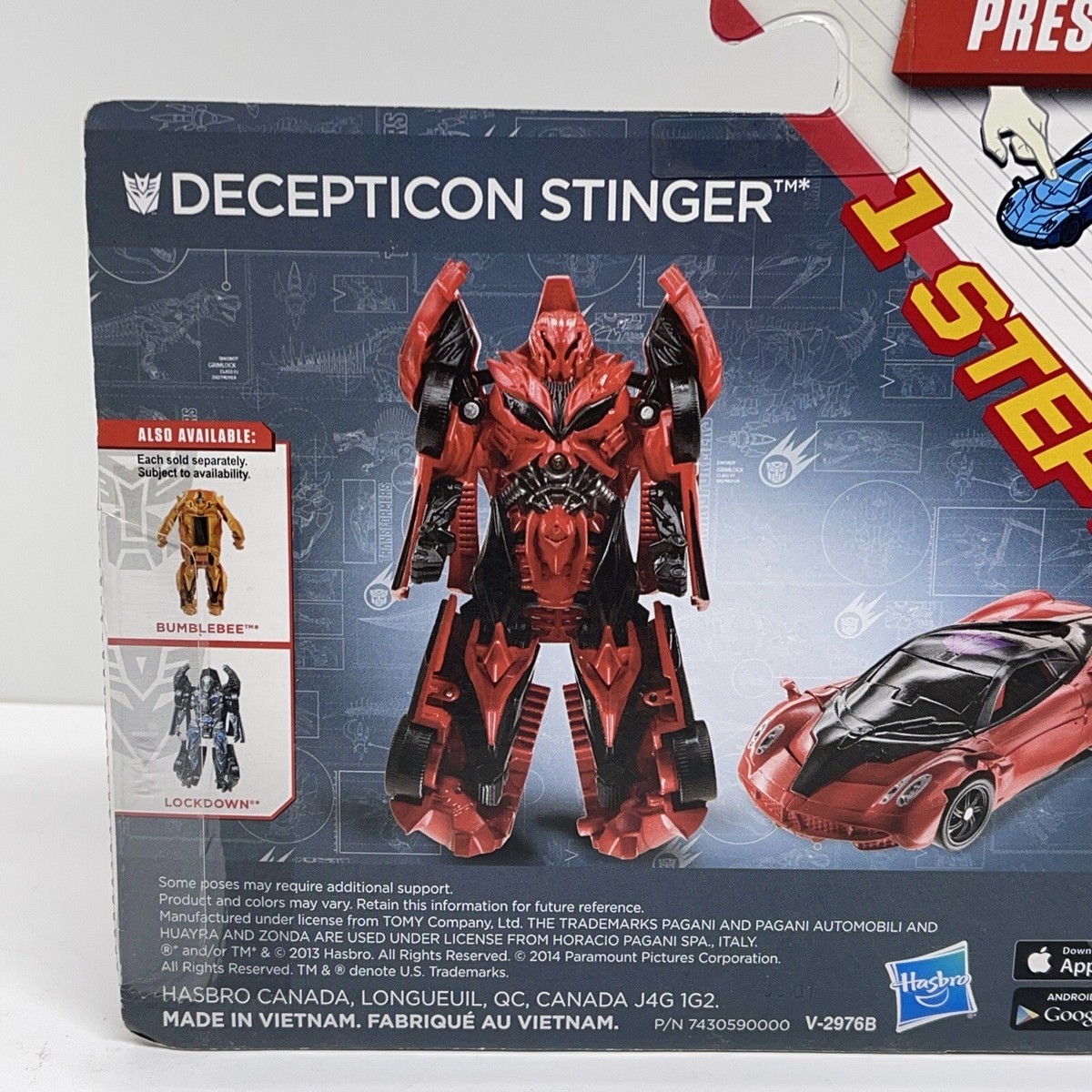 Stinger Transformers 4 Toy