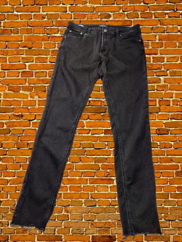 MEN JACK & JONES LIAM SIZE W33 CUSTOM CUT DOWN SKINNY DENIM JEANS ...