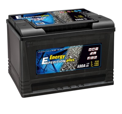12V 120AH Expedition Plus Semi Traction Leisure Battery 4 Year Warranty ...