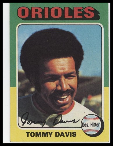1975 Topps #564 Tommy Davis - Baltimore Orioles | eBay