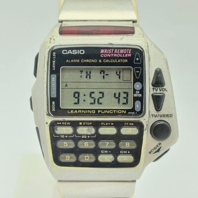 Casio CMD-40 Wrist Remote Controller Alarm Chronograph 1174 Vintage Men ...