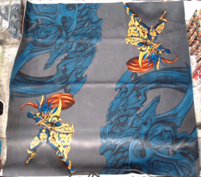 Yugioh Meta Mats Black luster Soldier 2 Player Mat Good Condition | eBay