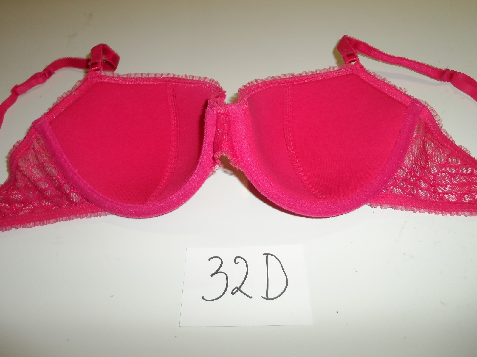 Elle Macpherson Intimates Dream Catcher Contour Bra HOT Pink 32B 32C ...