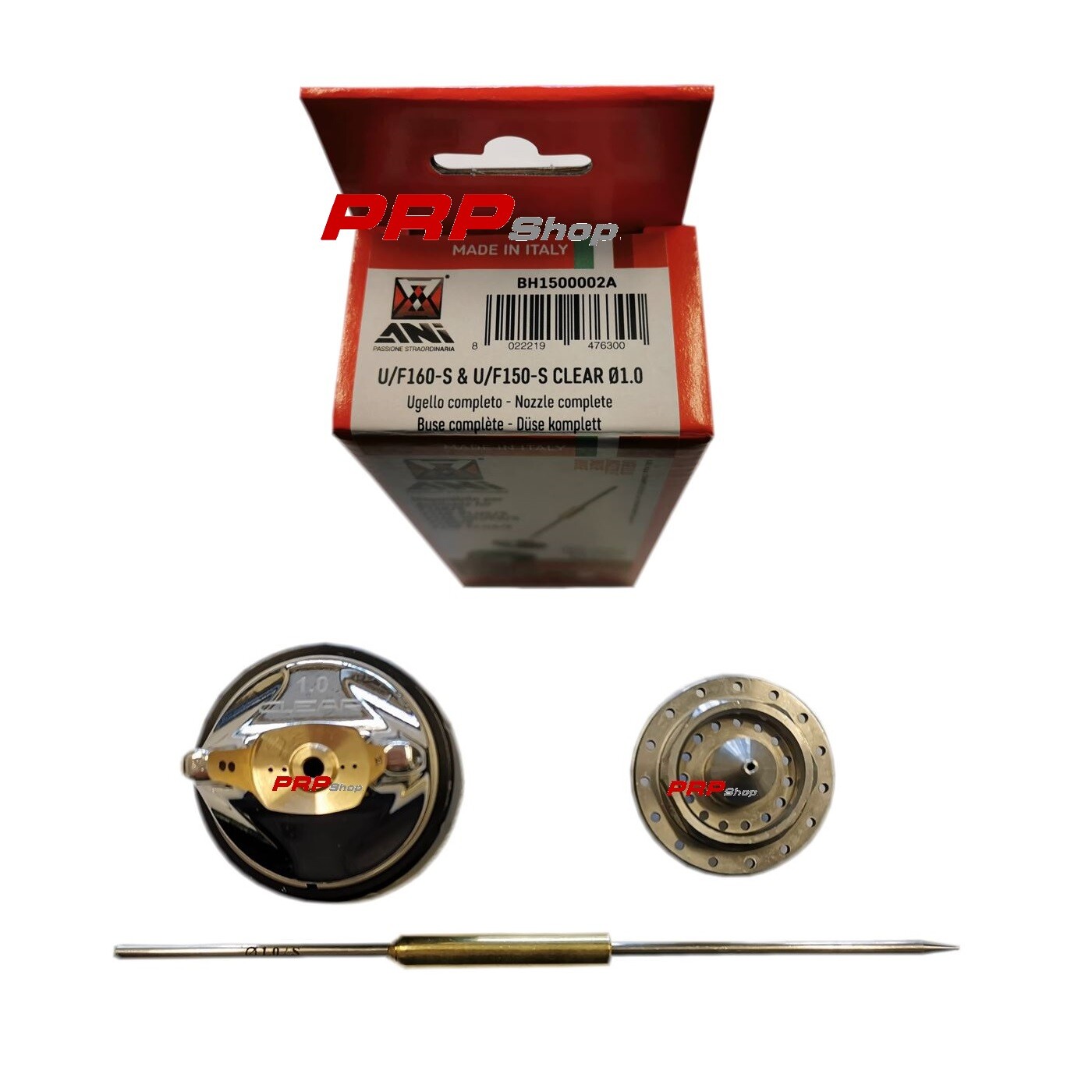 Ani F150-S & F160-S CLEAR Ø1.0 Ugello Completo - Noozle Complete - Buse ...