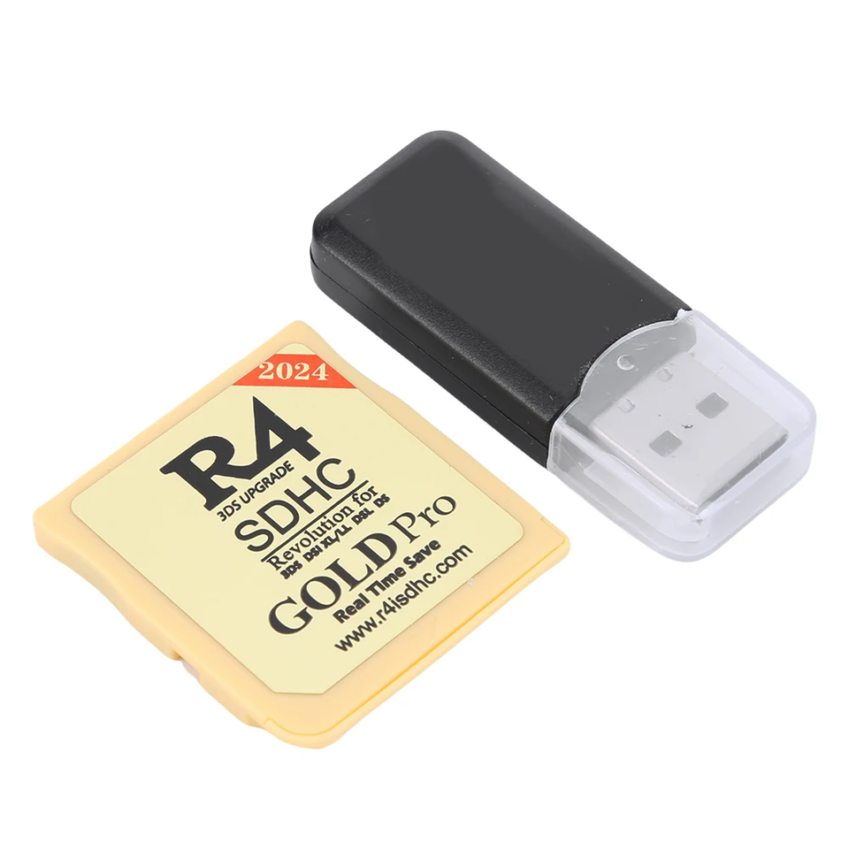 2025 Version R4 Gold Pro SDHC R4i For DS/3DS/2DS Revolution Cartridge ...
