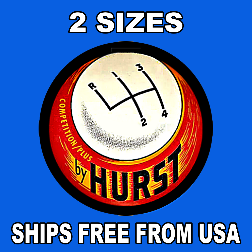 Hurst Shifters 70s 80's Racing Decal/Sticker - Replica, Vintage 2 Sizes ...