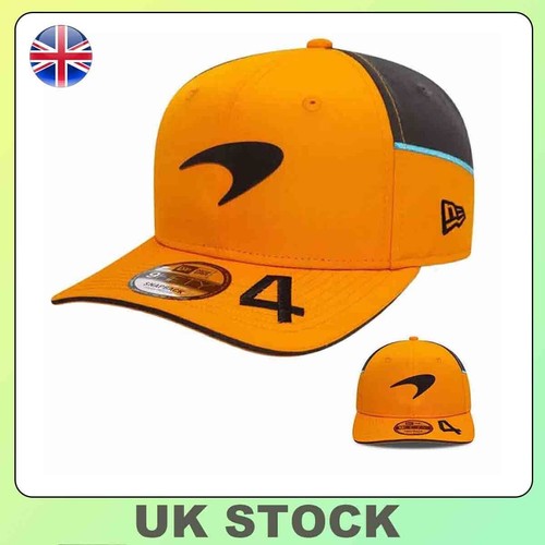 McLaren F1 Lando Norris Driver Womens Mens Baseball Cap Papaya Sports ...