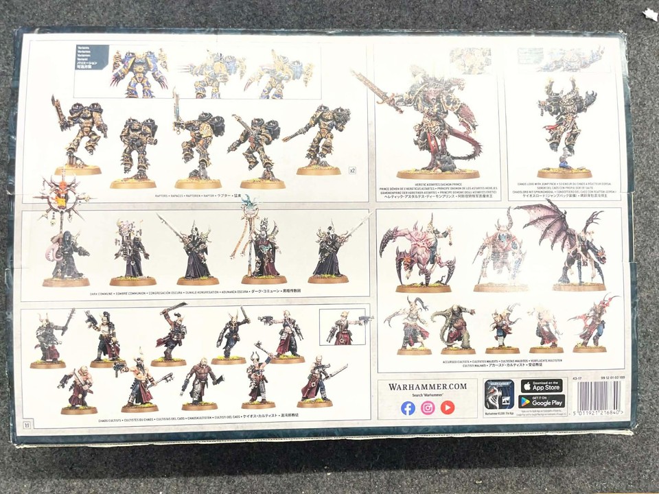 Warhammer 40k Chaos Space Marines Battleforce Dread Talons 43-17 | eBay