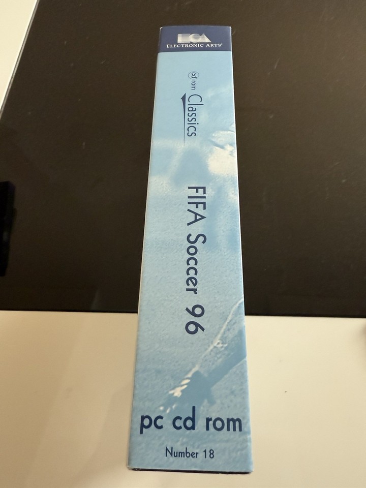 Originales PC Spiel CD Rom Classics Fifa Soccer 96 in OVP Big Box | eBay.de