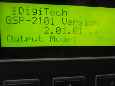 Digitech GSP-2101 Studio Tube Preamp/Multi Effects Guitar Processor | eBay