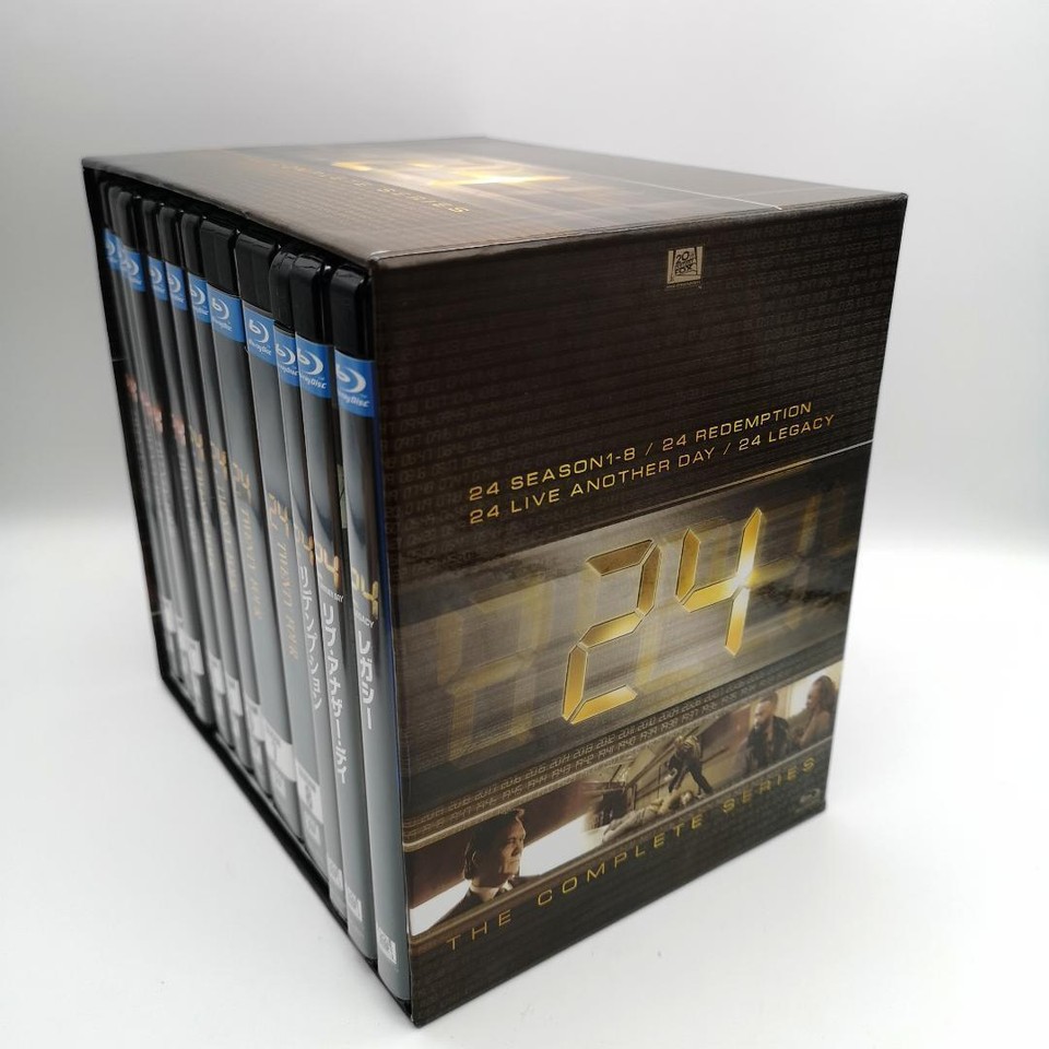 Blu-ray 24 Twenty Four Series 1-8 Complete Collection Box Set 49 Discs ...