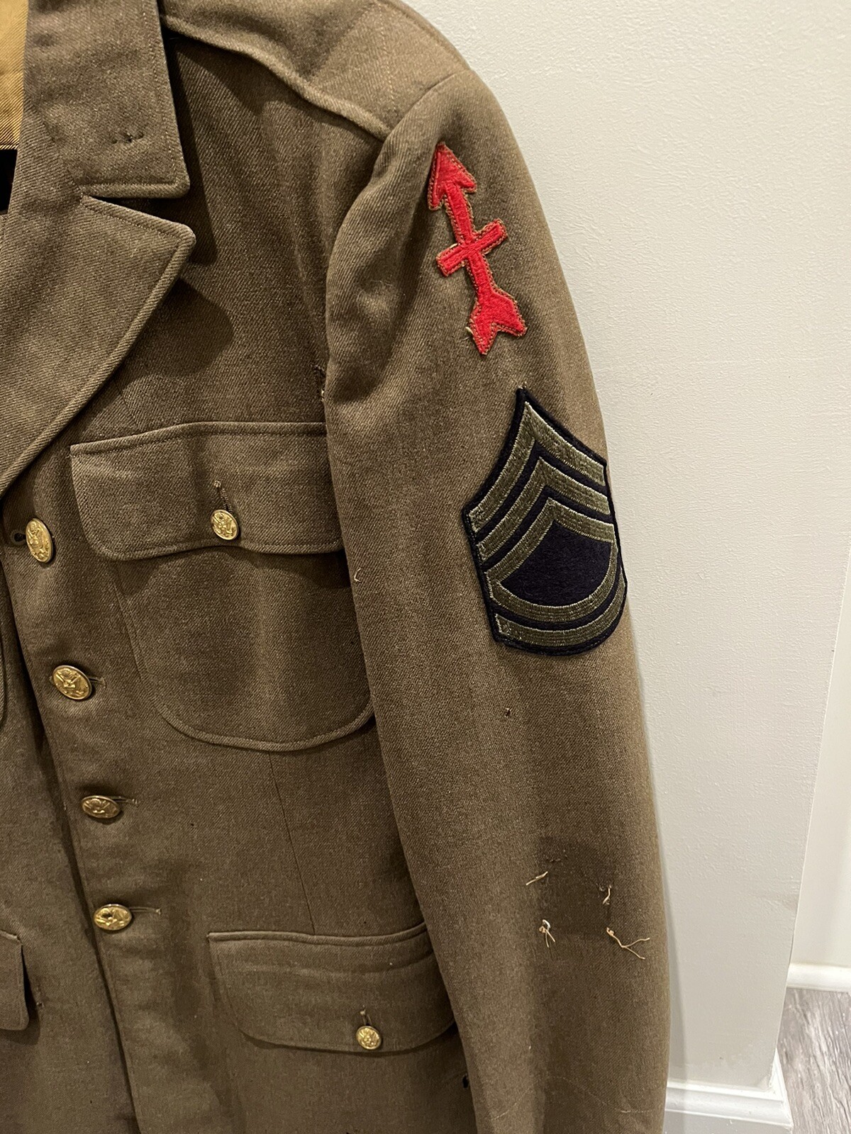 WW2 WWII US Army 32nd Infantry Division Uniform Grouping Australian ...