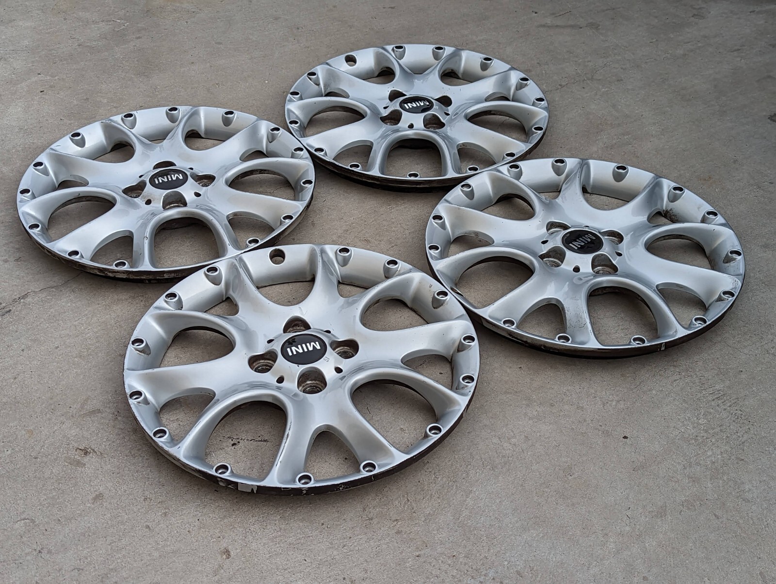 MINI COOPER S JCW R50 52 33 R56 CLUBMAN OEM R98 17" WHEEL FACES RONAL ...