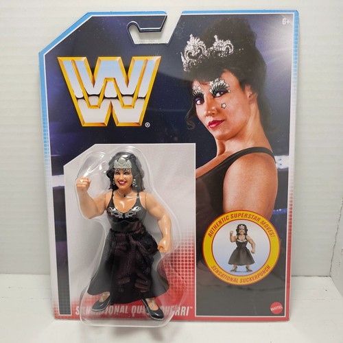 NEW/MOC SENSATIONAL QUEEN SHERRI Mattel Hasbro WWF WWE Retros Wrestling ...