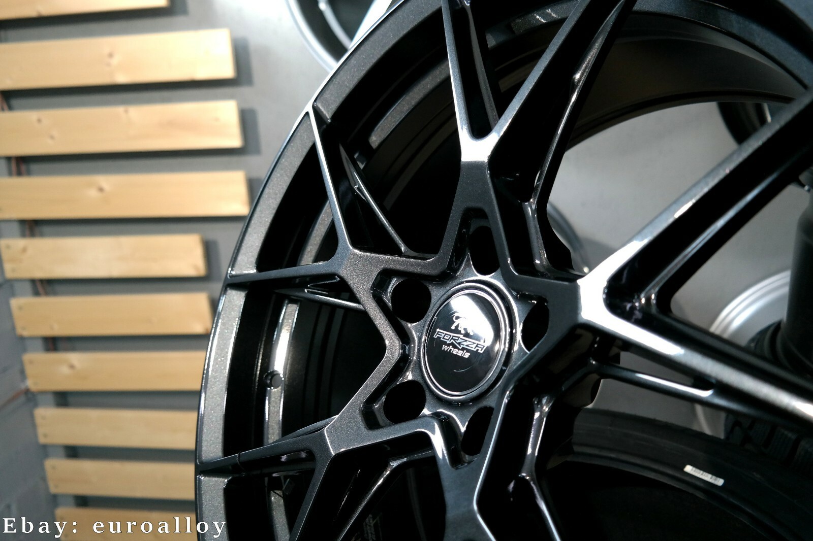 New 20 inch 5x112 FORZZA OREGON BLACK MAGIC wheels for AUDI MERCEDES ...