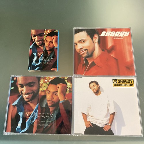 Shaggy 4 LOT– Boombastic, Pieces Of My Heart CASS & CD, It Wasn’t Me ...