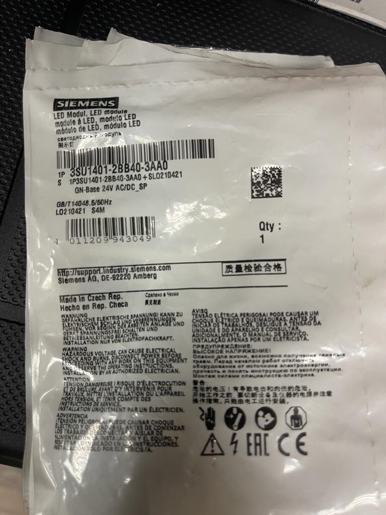 3SU1401-2BB40-3AA0 LED module with integrated LED 24 V AC/DC | eBay