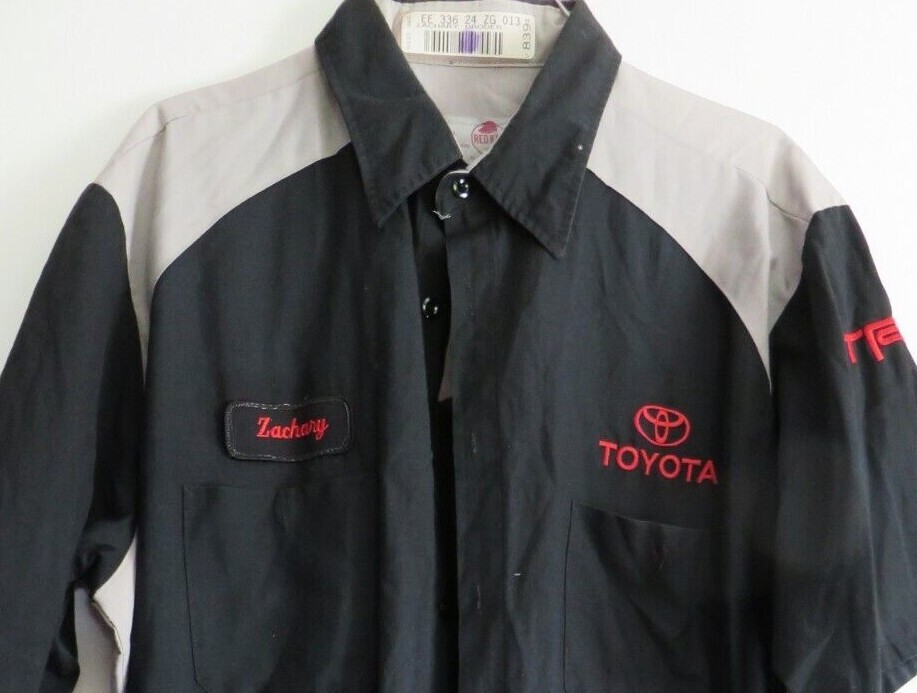 Red Kap Mechanic Technician Uniform Mens Work Shirts Automotive ...