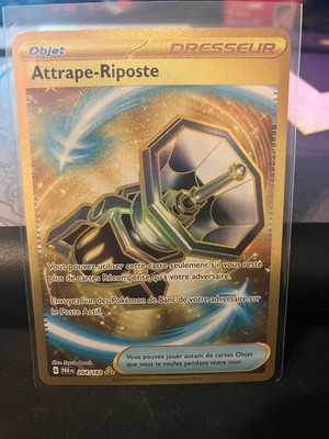 Carte Pokémon : Attrape-Riposte 264/182 GOLD Faille Paradoxe FR NEUF | eBay