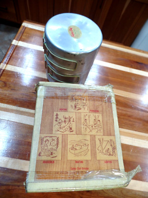 VINTAGE SAFTY CHEF CAMP STOVE IN ORIGINAL BOX VULCAN RADIATOR CO HART ...